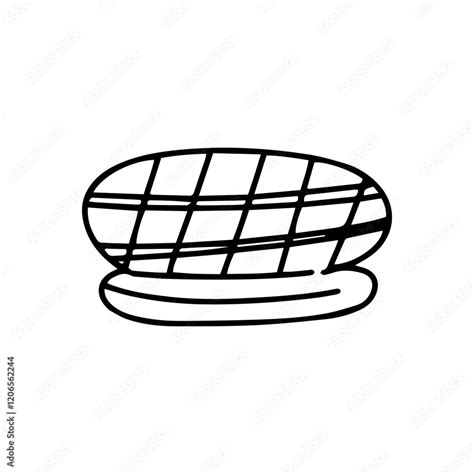 Simple Elemnt On Ramadan Doodles Illustration Vector Graphic Design