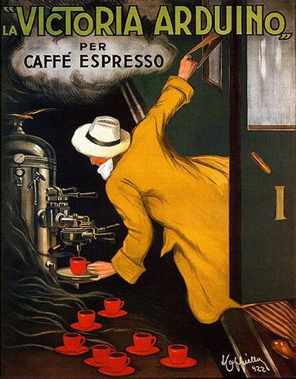 Victoria Arduino Per Caffe Espresso 1922 Mad Men Art Vintage Ad Art Collection