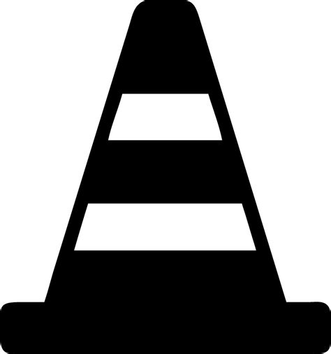 Flat Traffic Cone Icons For Infrastructure Designs 56878401 Vector Art At Vecteezy