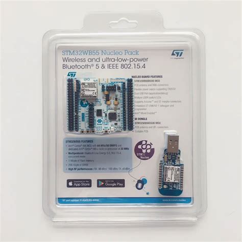 原装p nucleo wb55 ble核子包，带usb stm32wb55收发器2 4千兆赫多协议无线单片机评估板 buy p nucleo wb55 stm32wb55收发器 无线评估板