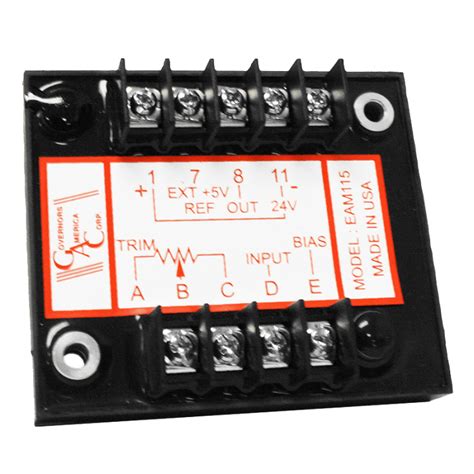 Gac Eam115 Eam Load Sharing Synchronizing Multi Vdc Perkins 1306 E87 7m351 Power Generation