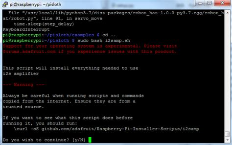 Install All The Modules Important Sunfounder Picar X Documentation