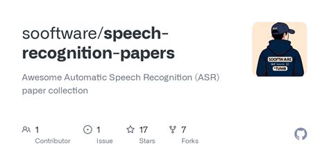 Github Sooftwarespeech Recognition Papers Awesome Automatic Speech