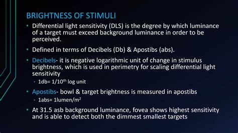 Perimetry Pptx Eye And Vision Conditions Diseases And Conditions