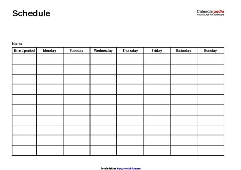 Schedules Archives Pdfsimpli
