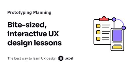 Prototyping Planning Lesson Uxcel