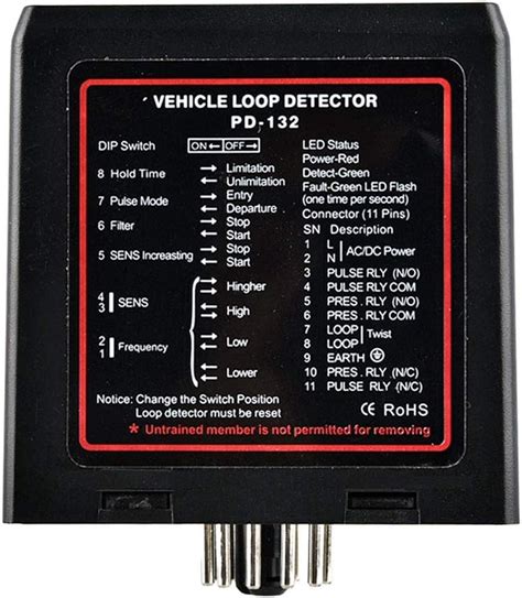 Car Park Barrier Loop Detectors Inductive Vehicle Loop Detectorloop