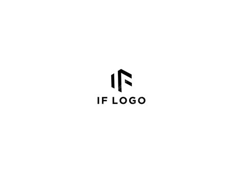 Premium Vector If Logo Design Vector Illustration