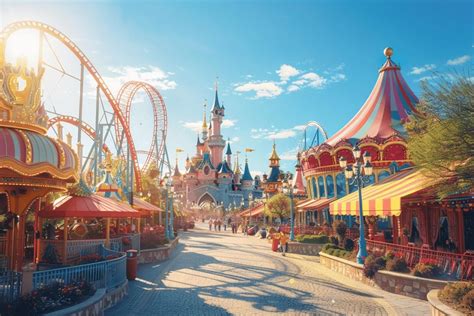 Carte Des Parcs Dattractions En France