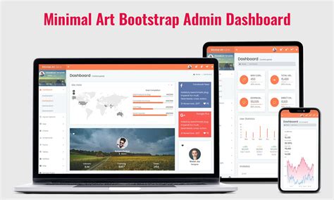 Analytical Dashboard Ui Bootstrap Admin Webapp Templates Minimal Art