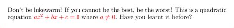 Formatting How To Highlight All Inline Math In Document TeX LaTeX Stack Exchange