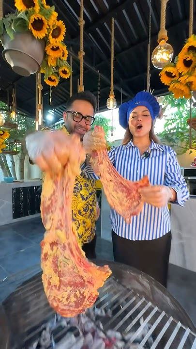 آموزش ریبای استیک🥩🔥food Recipe Cooking Cook Chef Shortsvideo