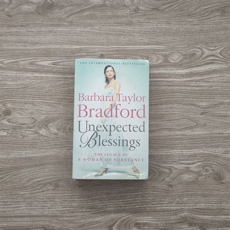 Jual Novel Import Unexpected Blessings Barbara Taylor Bradford
