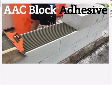Aac Block Adhesive At ₹ 525 Bag Aac Block In Chennai Id 2849012710655