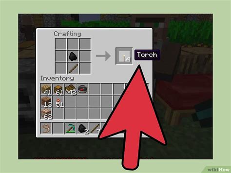 Comment Fabriquer Une Torche Dans Minecraft