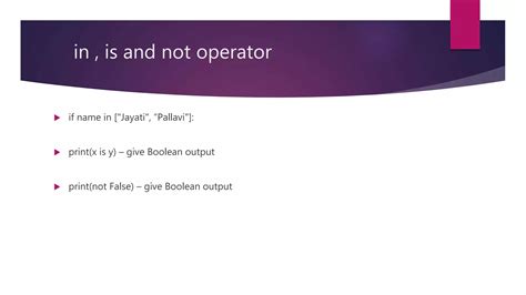 Introduction To Python Ppt