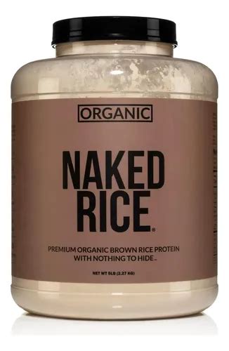 Naked Rice Proteína De Arroz Integral Biológica Em Pó