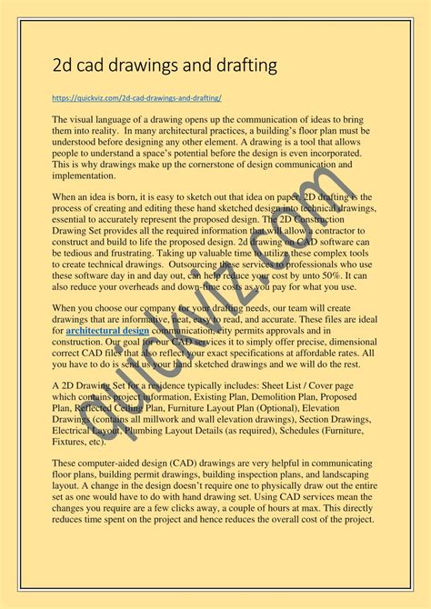 Ppt 2d Cad Drawings And Drafting Powerpoint Presentation Free