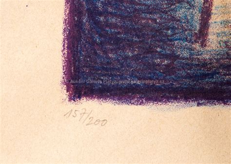 Karel Černý Milenci detail aukce Aukce Aukční Galerie Platýz