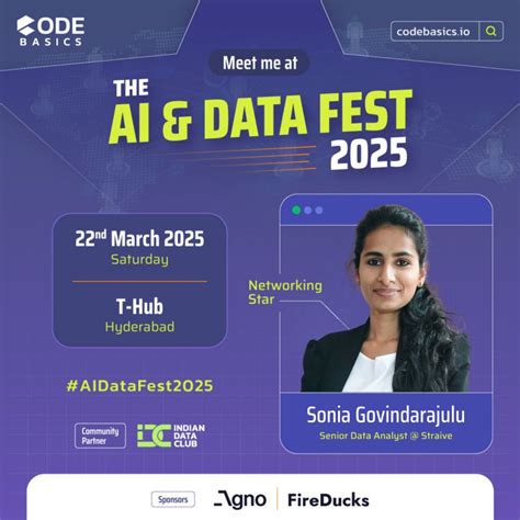 Aidatafest2025 Networking Ai Codebasics Sonia G 23 Comments