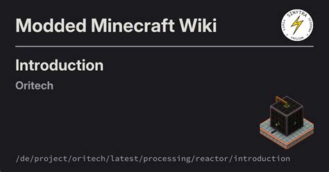 Introduction Oritech Introduction Oritech