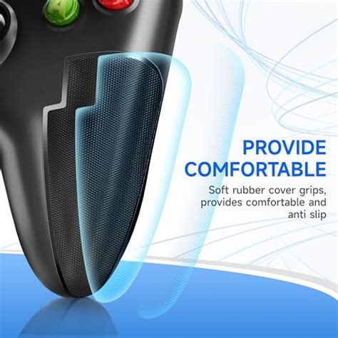 Easysmx Wired Gaming Controller Pc Game Controller Joystick With Dual Vibration Turbo And