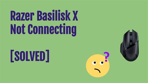 Razer Basilisk X Hyperspeed Bluetooth Not Connecting Easy Solutions OneSDR Technology
