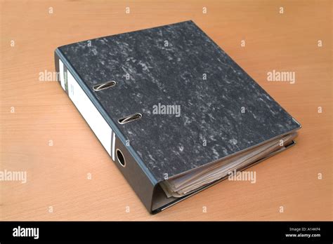 Ring Binder Folder Stock Photo Alamy