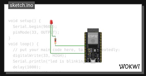 Wokwi Online ESP STM Arduino Simulator