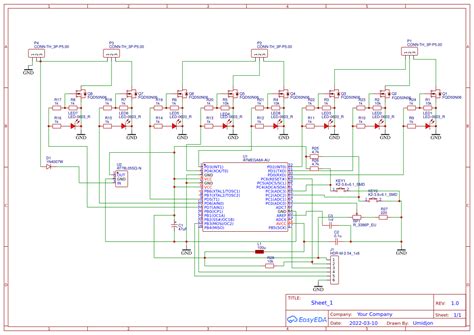 02 LED 8x EasyEDA Open Source Hardware Lab