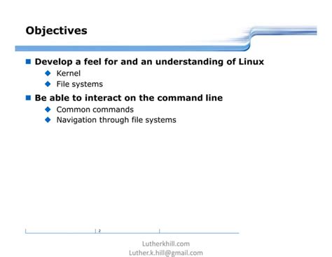 Linux Basics Ppt