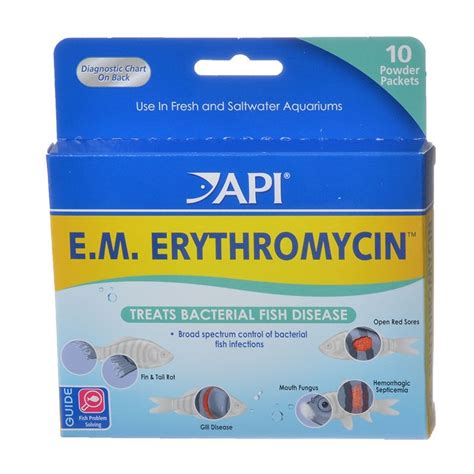 Api Em Erythromycin Powder Specialised Aquatics