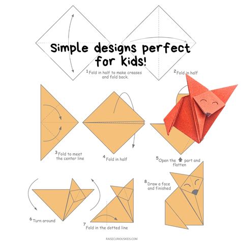 Easy Origami Diagrams