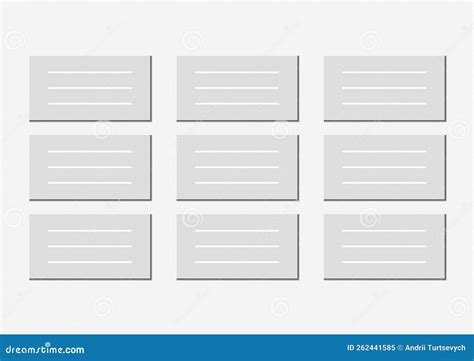 Notebook Labels In Classic Style Print Ready Set Of Nine Stock Vector Illustration Of Print