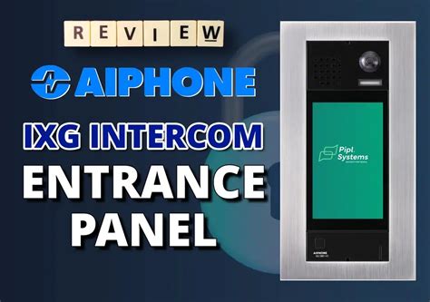 Review Aiphone Intercom Entrance Panel Ixg Dm7 Hida