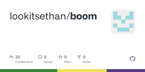 GitHub Lookitsethan Boom