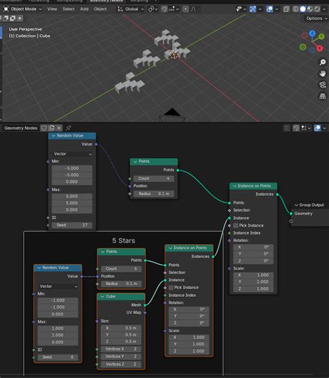 geometry nodes random instance position in repeat zone blender
