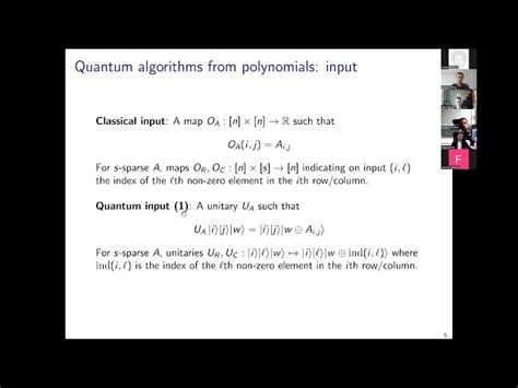 Free Video Quantum Algorithms From Polynomials Solving Linear Systems