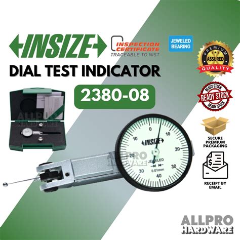 Insize Dial Test Indicator 2380 08 Insize My