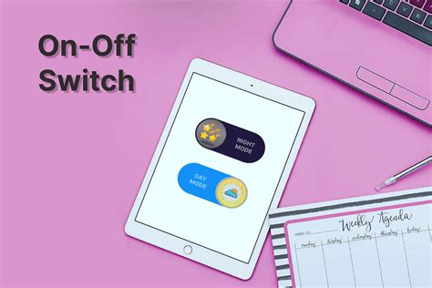 Daily UI Challenge Day 15 OnOff Switch Behance
