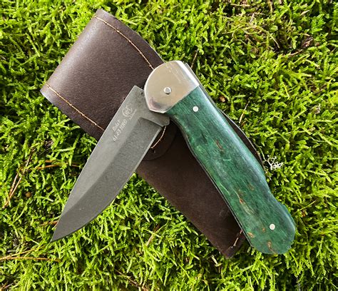 Hand Forged Bulat Wootz Steel Folding Pocket Knife Aaknives