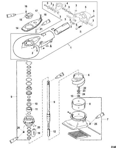 Exploring the Intricacies of a 25 HP Mercury Parts Diagram