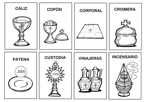 Objetos Liturgicos Para Imprimir Nazaedu