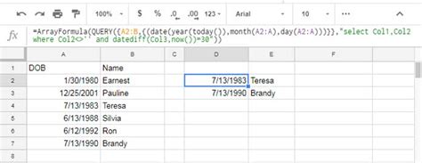 How To Use The Datediff Function In Google Sheets Query