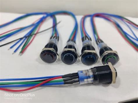 Onpow Mm Metal Iluminated Waterproof Push Button For Industrial At Rs Piece In Mumbai