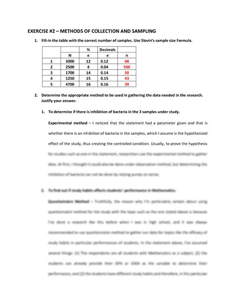SOLUTION Data Analytics Exercise 2 Sample Collection Studypool