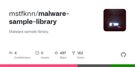GitHub Mstfknn Malware Sample Library Malware Sample Library