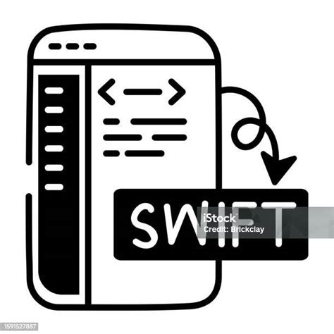 Swift Language Stock Illustration Download Image Now Coding Development Doodle Istock