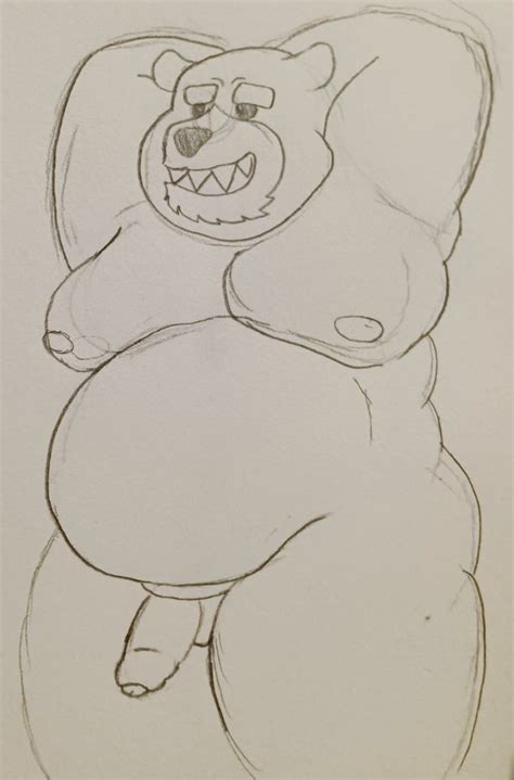 Rule 34 Anthro Anthro Only Bear Belly Big Belly Garis Blocks Garry