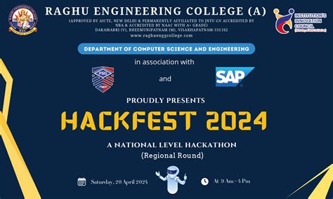A National Level Hackathon Fest 2024 For More Details Please Visit
